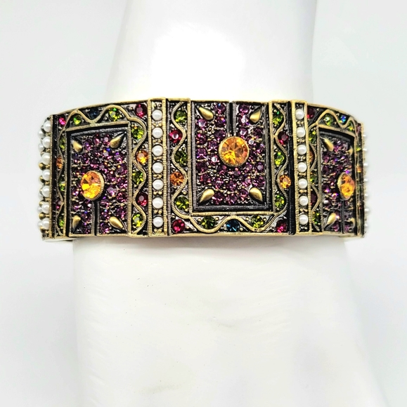 Heidi Daus | Jewelry | Heidi Daus Multicolor Swarovski Crystal And ...